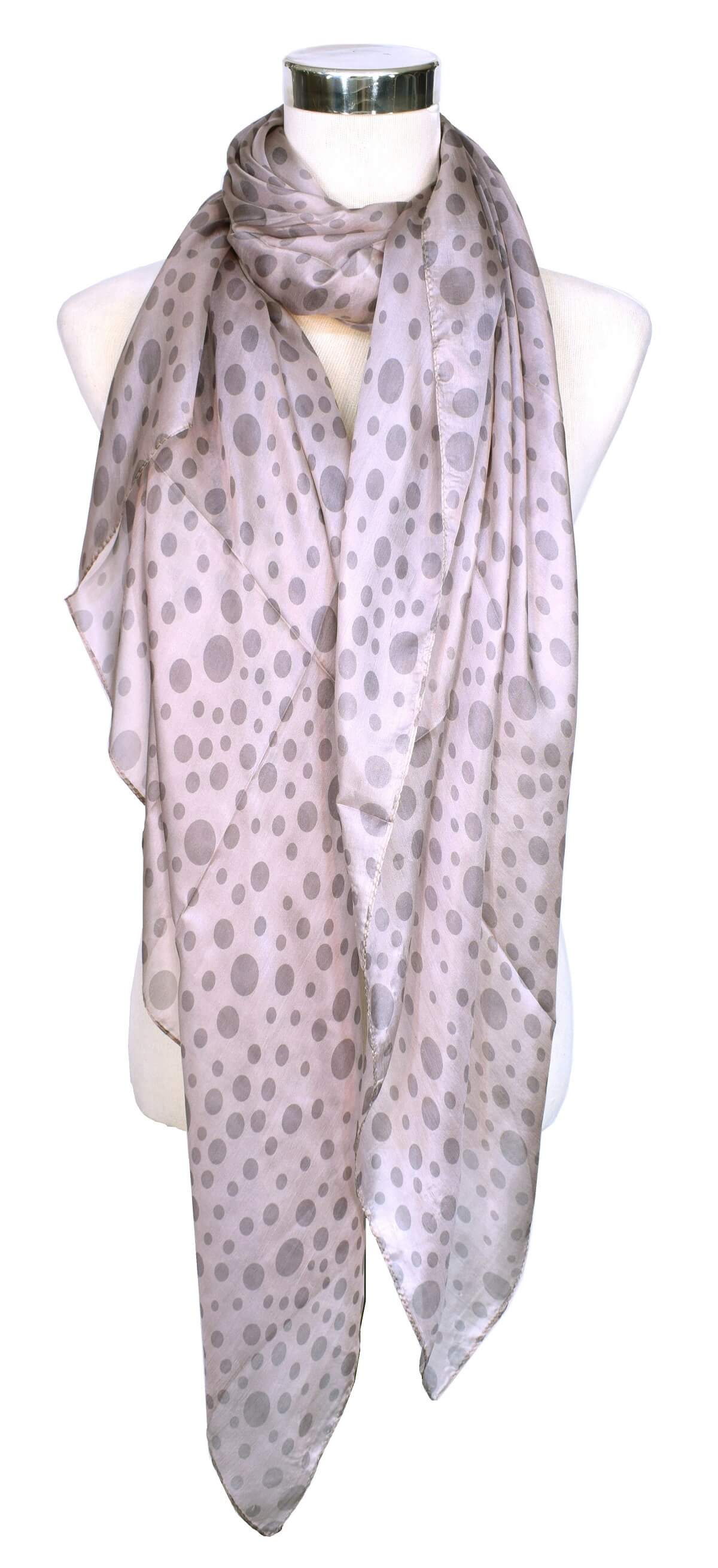 Seabright -Damen Schal Schals Tuch Tücher 100% Seide Chiffon Paj ...